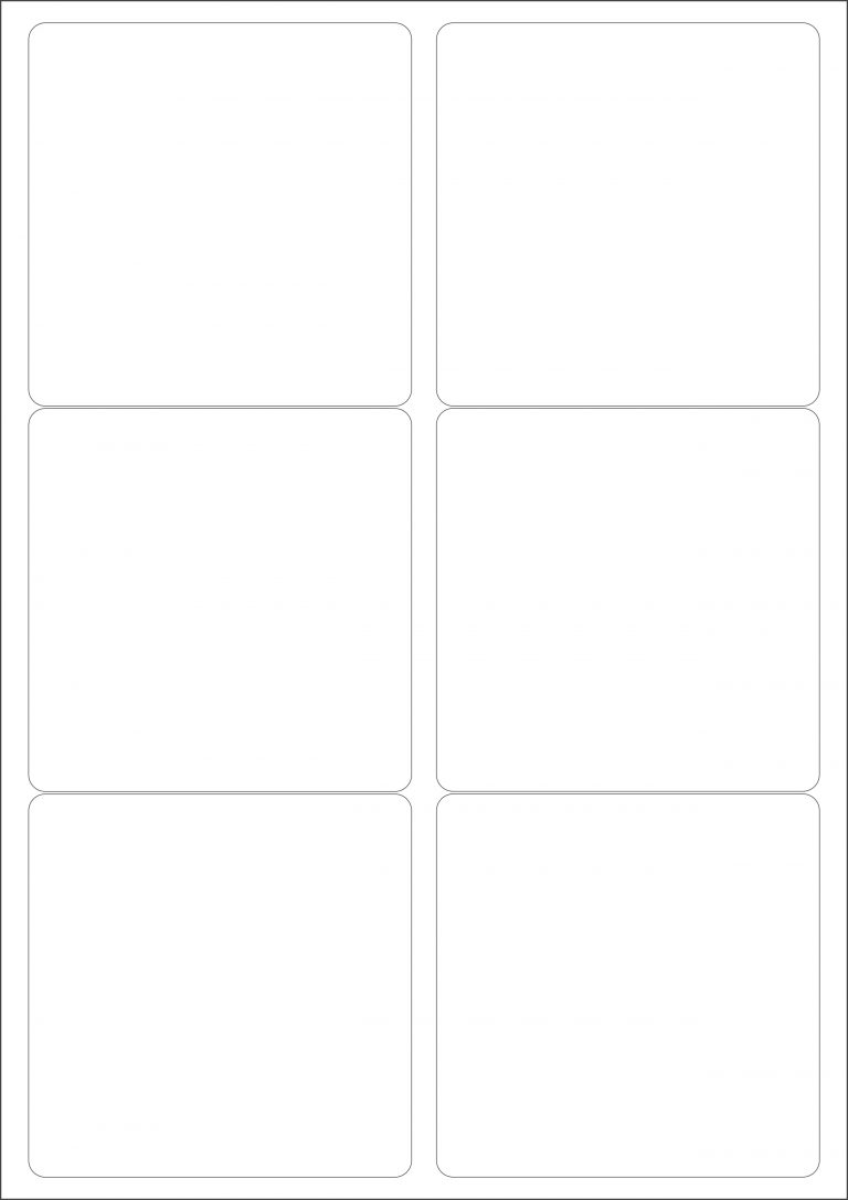 Mr Label Template