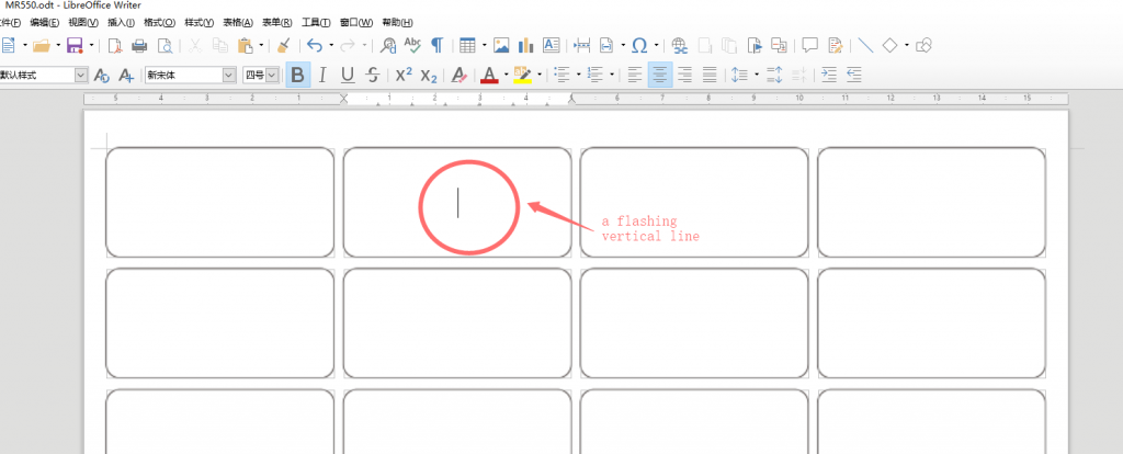 How To Use LibreOffice Template MR LABEL