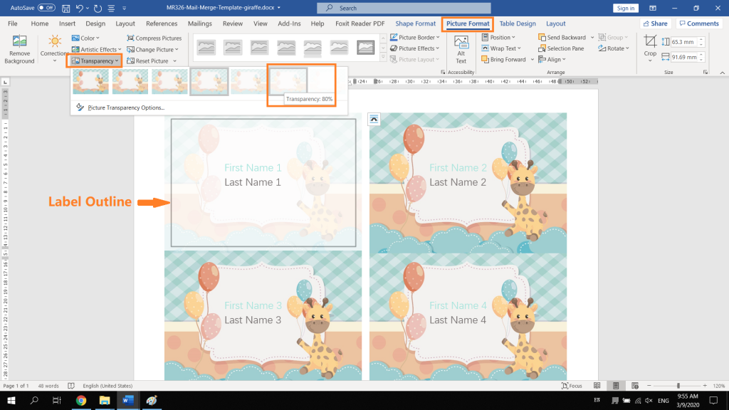 How To Use Mr Label s Pre designed Templates MR LABEL