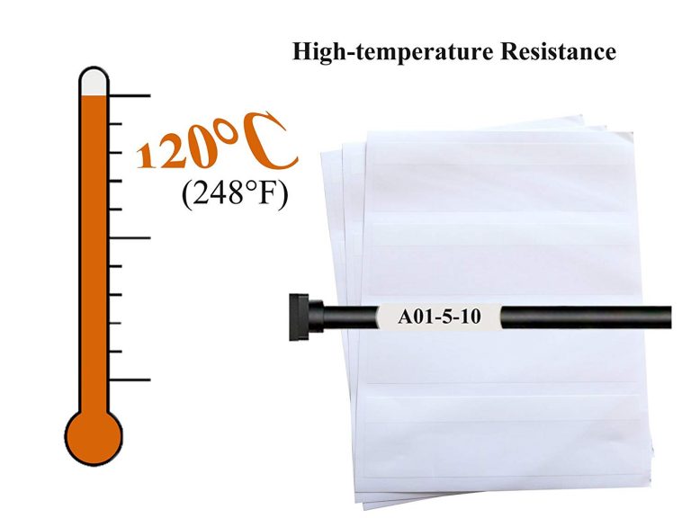 Mr-Label Self-Laminating Wrap Around Cable Labels – US Letter Sheets ...