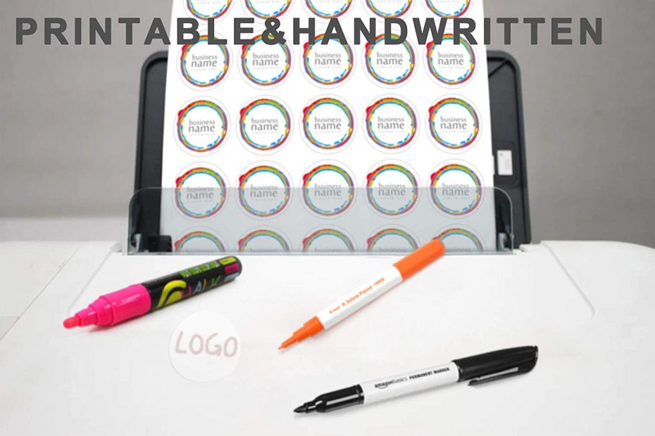 Mr-Label – Translucent Round Seal Label – Inkjet and Laser Print – US ...