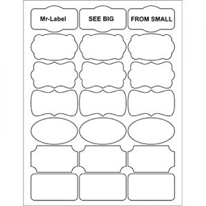 Special Shaped – US – MR-LABEL