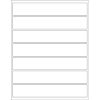 MR530 – 208 x 35mm – US Letter Sheet – 7 Rectangle Labels – MR-LABEL