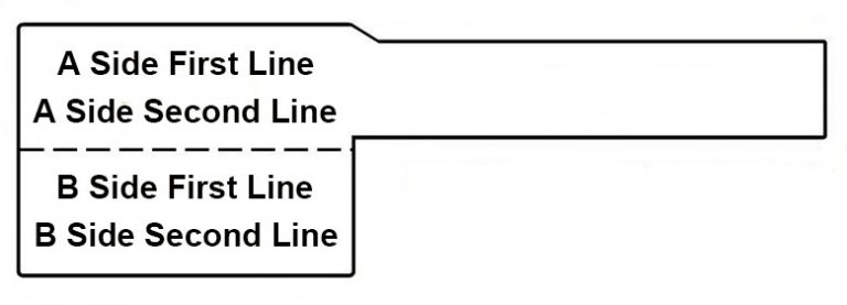 MR182 Online Print Tool – 30 Flag Cable Labels – 84 x 26mm – A4 Sheet ...