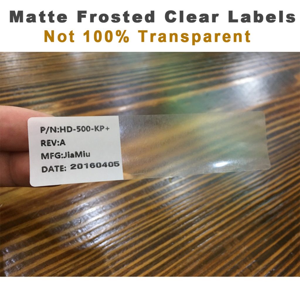 Mr-Label 2″ x 4″ Translucent Address Labels – Waterproof and Tear ...