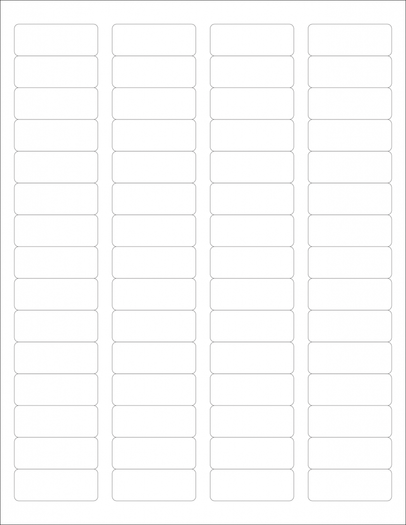 MR323 – 2/3″ x 1-3/4″ – US Letter Sheet – 60 Rectangle Labels – MR-LABEL