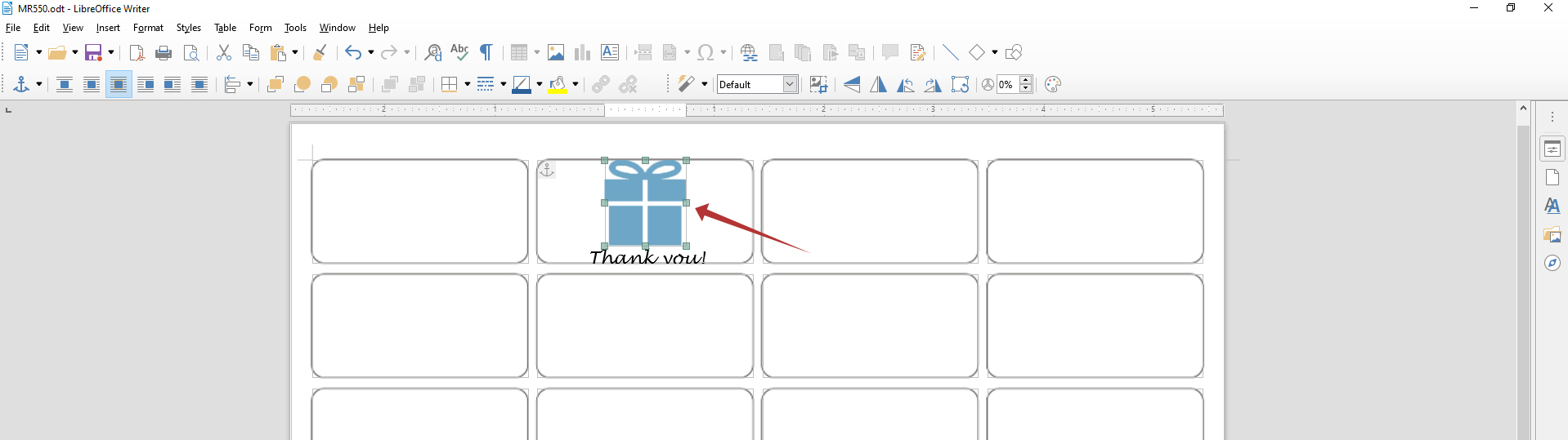 How to use LibreOffice template? – MR-LABEL