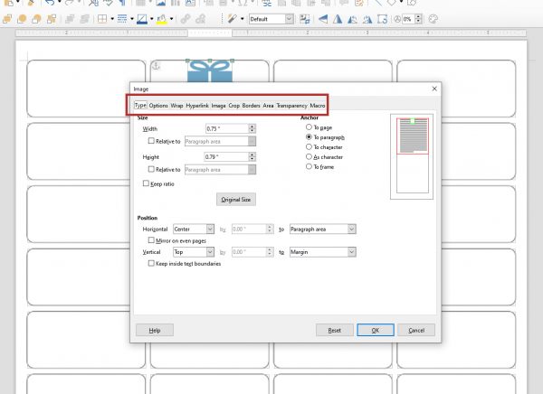 How to use LibreOffice template? – MR-LABEL