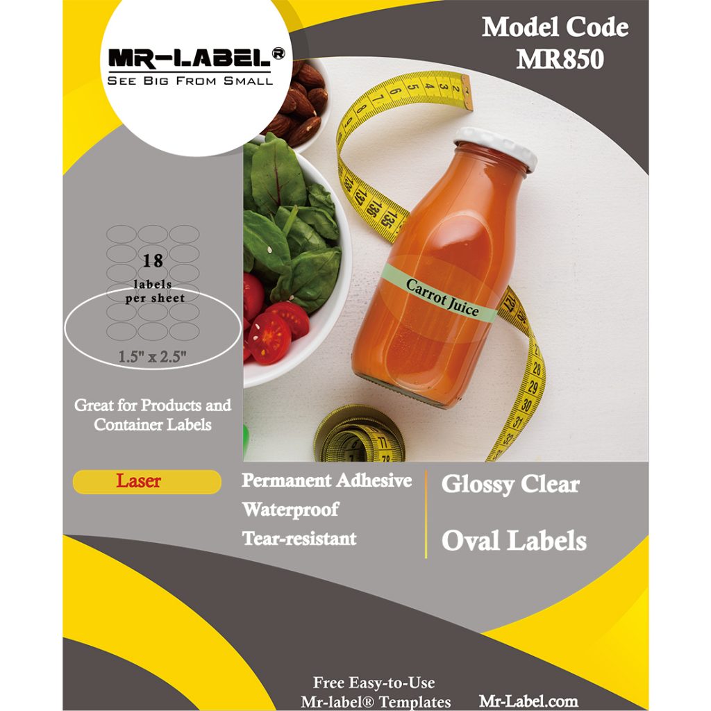 Clear Labels – MR-LABEL