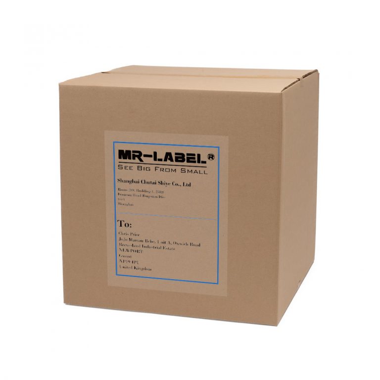 Mr-Label Full A4 Sheet Translucent Shipping Label | Parcel Labels ...