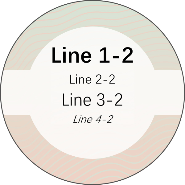 MR830 – Dia 2″ – US Letter Sheet – 12 Round Labels – MR-LABEL