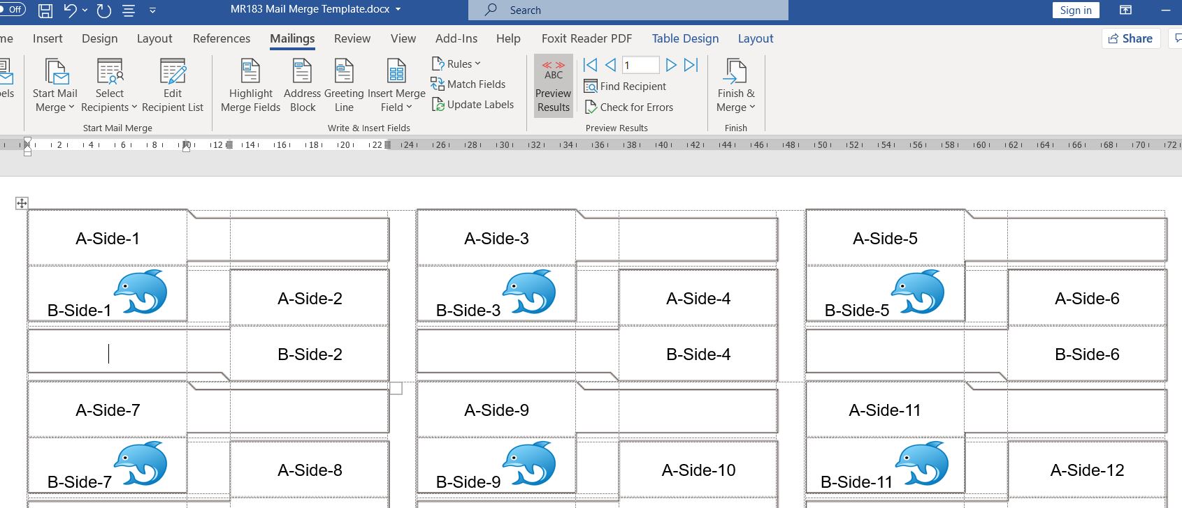 How to use cable label’s mail merge word template? – MR-LABEL