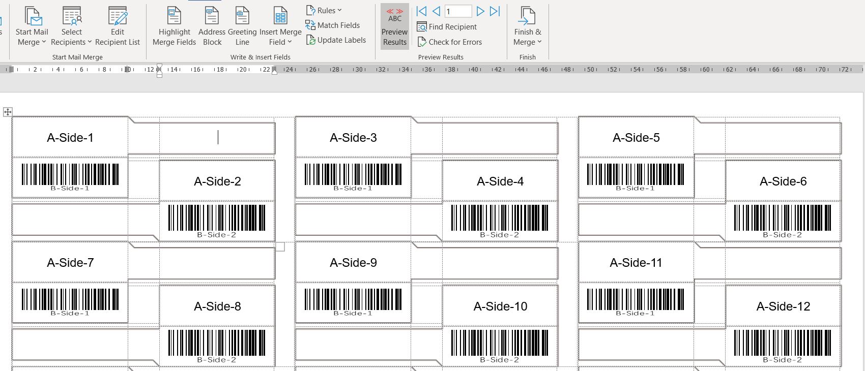 How to use cable label’s mail merge word template? – MR-LABEL