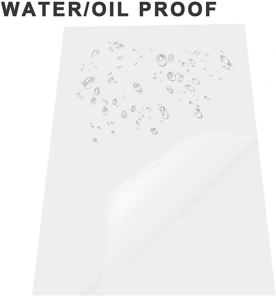 Mr-Label – Glossy Translucent Waterproof Sticker Paper – Permanent ...