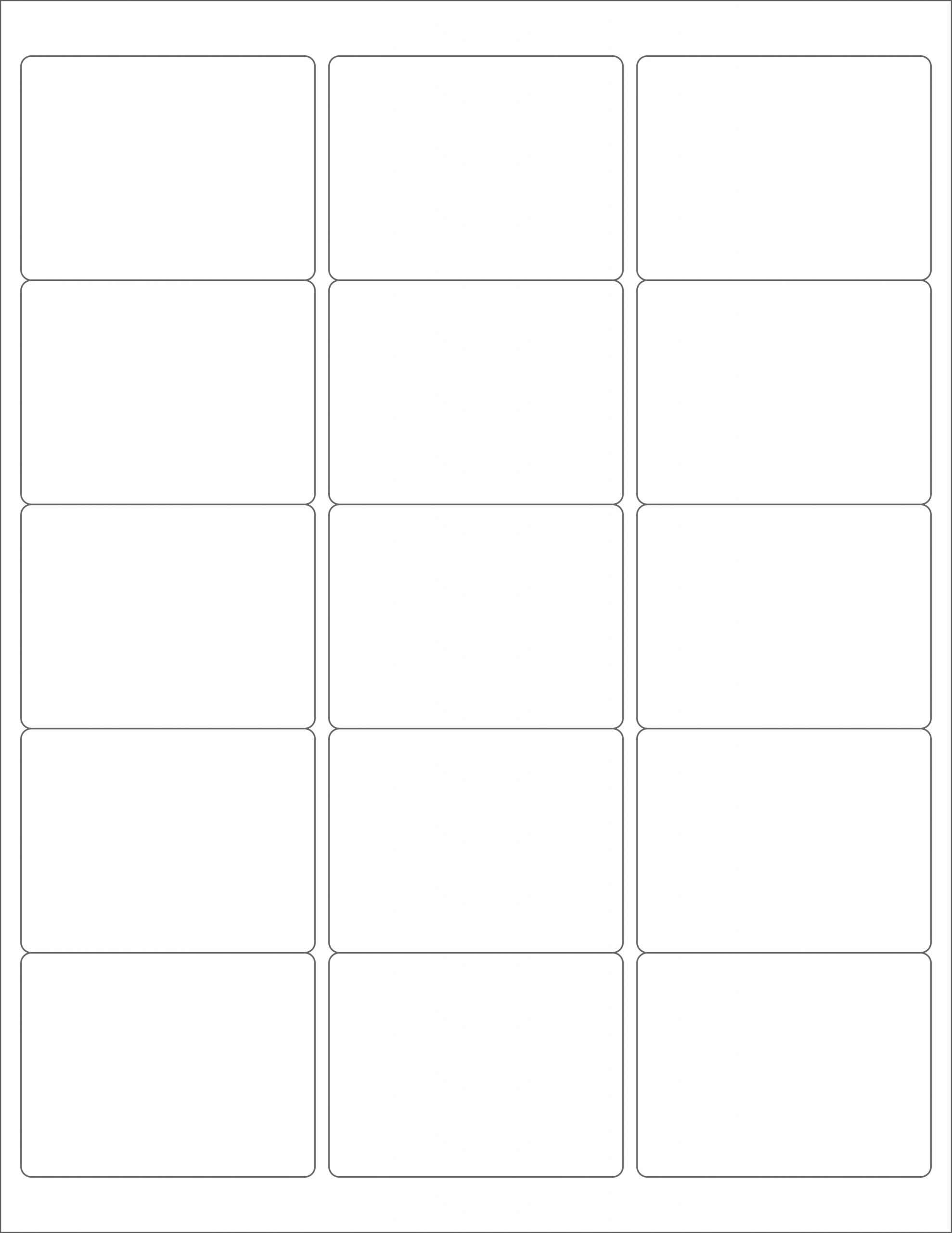 MR680 – 2″ x 2-5/8″ – US Letter Sheet – 15 Rectangle Labels – MR-LABEL