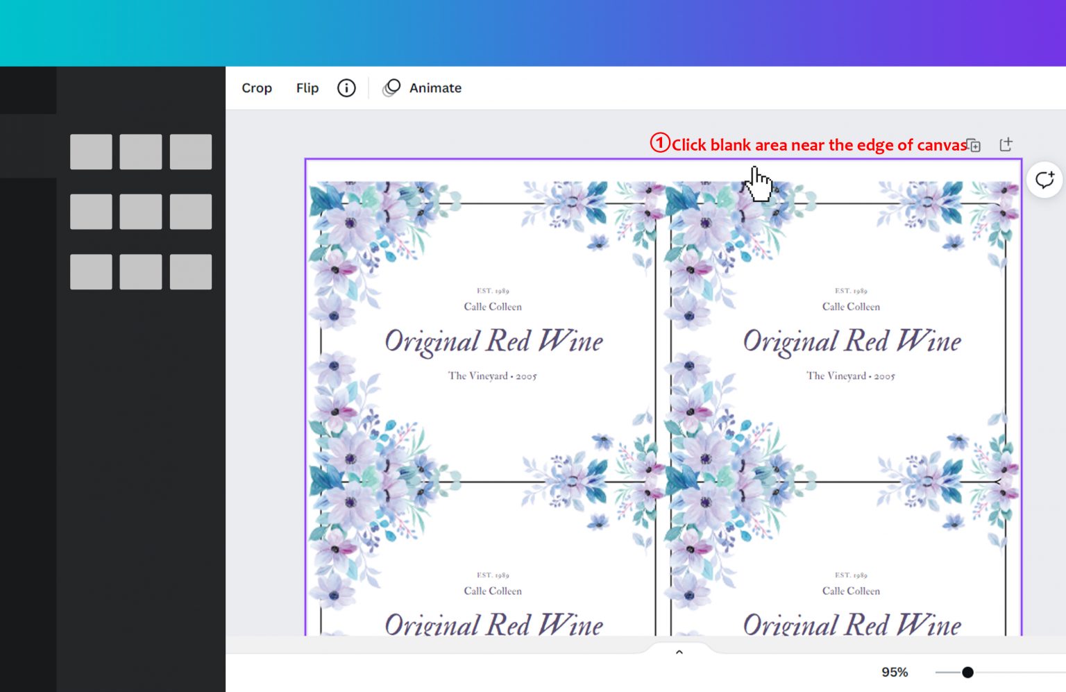 Using Tips of Canva Template – MR-LABEL