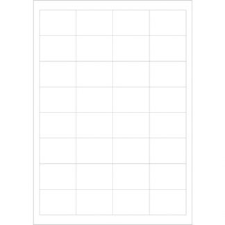 Rectangular With Square Corners – A4 – MR-LABEL