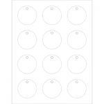 MR315 – Dia.2″ Round Tag – US Letter Sheet – 12 Printable Tags – MR-LABEL